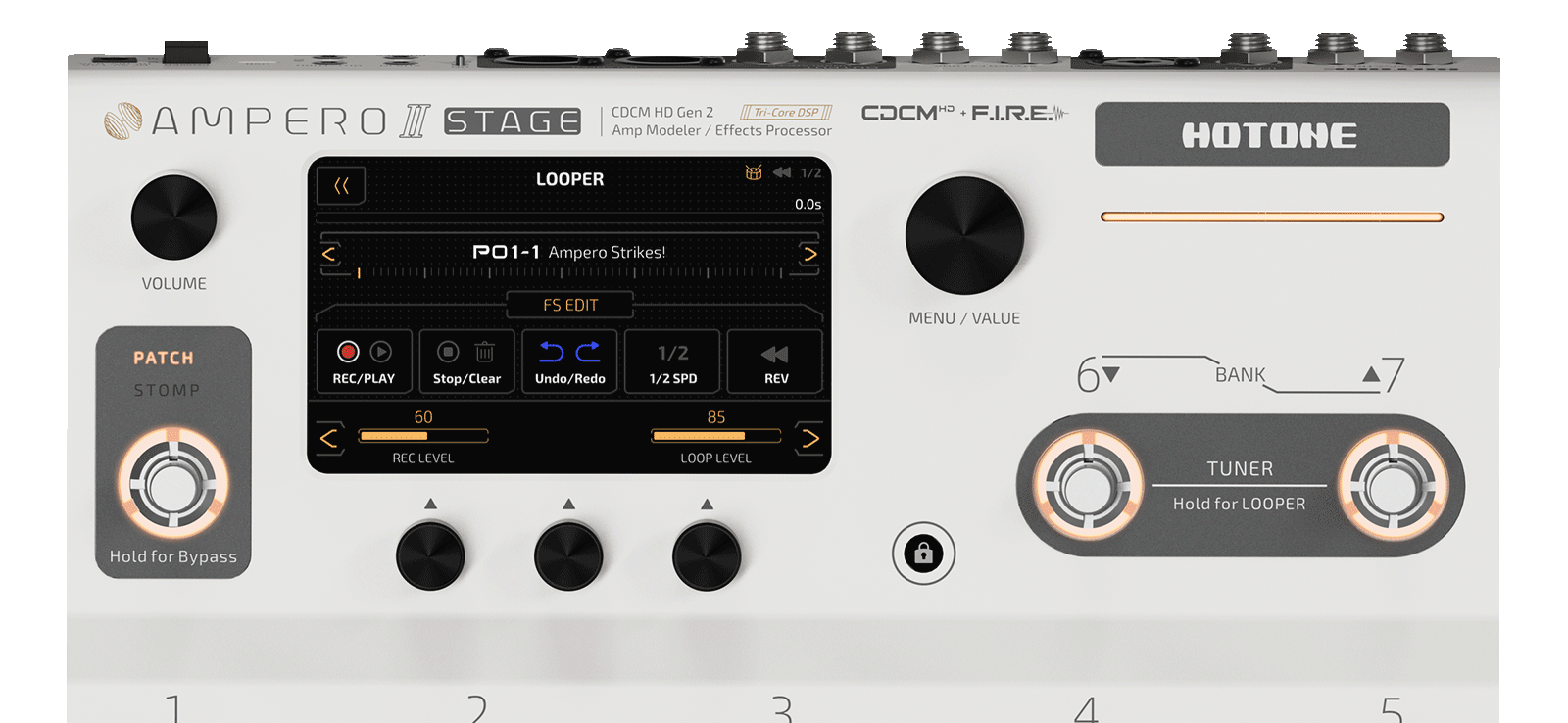 Hotone Ampero II Stage 旗艦 綜合效果器